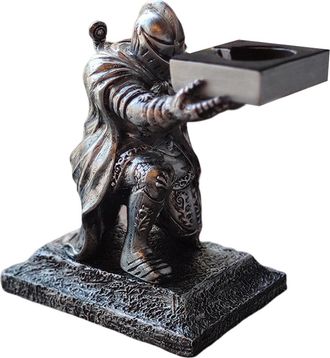 Oshhni Multifunktions-Uhrenständer, freistehender Dekor-Harz-Figur Modell Aufbewahrungstisch Plattform für Home Uhrenring Schmuck