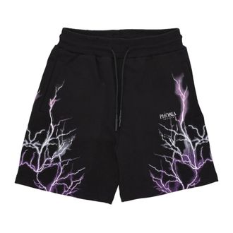 Phobia Archive Lightning Shorts - - Shorts - Herren - Schwarzk - XS
