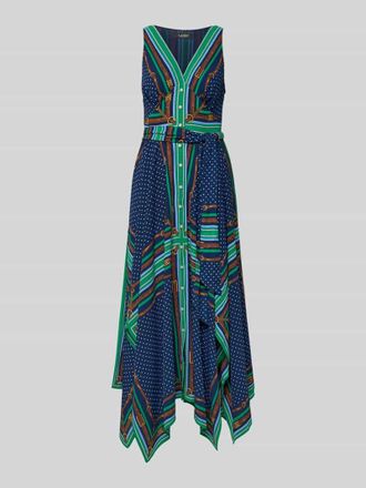 Lauren Ralph Lauren Tailliertes Freizeitkleid mit Allover-Muster Modell VROSCHBEE