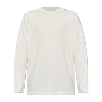 Yohji Yamamoto Oversized Langarmshirt mit Farbverlauf-Streifen - - Tops - Herren - Wei&szlig; - L