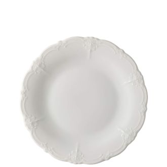 Rosenthal Baronesse Wei&szlig;er Speiseteller 25 cm Fahne, Porzellan, Klassisch/Elegant, Dinner Plate, Dinnerplate, Speiseteller, 3098759031