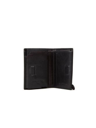 Momo Design Mens Wallet Black Genuine Leather Bags