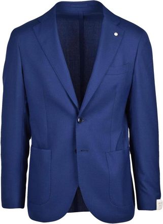 L.B.M. 1911 L.b.m. 1911, Homme, Vestes, Bleu, Taille: L Giacca Stondata