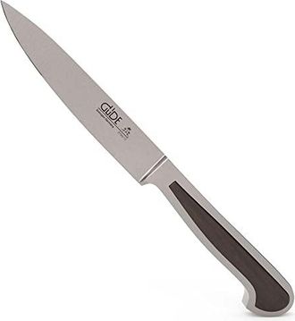 Gude Solingen - Couteau &agrave; Larder forg&eacute;, 13 cm, grenadille, Delta, Couteaux doffice, fabriqu&eacute; &agrave; la Main en Allemagne