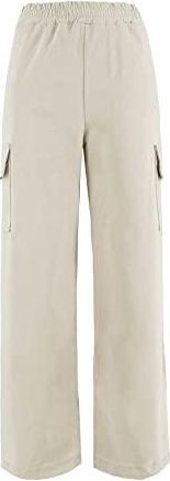 JOPHY & CO. Pantalon cargo à jambe large pour femme (référence 8802), beige, 3XL