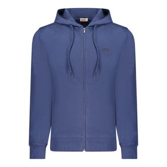 Rifle Blaue Baumwolle Herren Hoodie