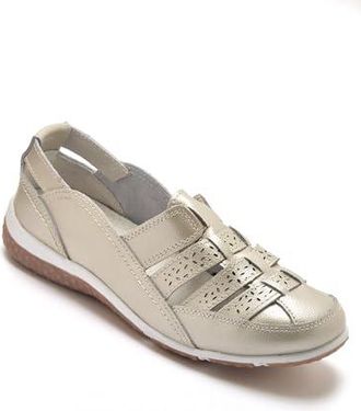 Pediconfort Chaussures ajour&eacute;es &eacute;lastiqu&eacute;es - Femme - Taille : 36 - Couleur : Beige