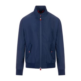Kiton Homme, Vestes, Bleu, Taille: 4XL Cima Giubbotto