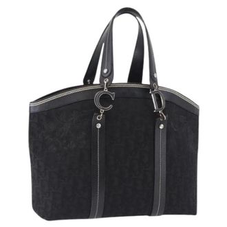 Dior Pre-owned Trotter Canvas Tote Bag - - Pre-owned - Damen - Schwarzk - ONE SIZE