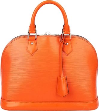 Louis Vuitton Crossbody Bags - Louis Vuitton Orange Epi Leather Alma PM Handbag - Gr. unisize - in Orange - f&uuml;r Damen