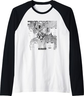 F4NT4STIC The Beatles Music Band Revolver Album Cover Raglan