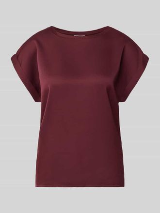Vila T-Shirt aus Satin mit Rundhalsausschnitt Modell ELLETTE