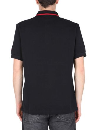 Fred Perry Regular Fit Cotton Polo Shirt - Black