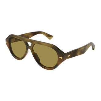 Bottega Veneta Lunettes de soleil - unisex - Accessoires - Brun - Taille: 56 MM