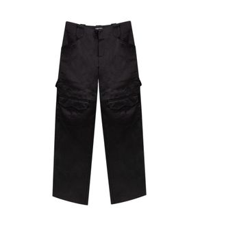 Tom Ford Viskose Cargohose - - Trousers - Damen - Schwarzk - 2XS