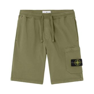 Stone Island Homme, Shorts, Vert, Taille: L Shorts d&eacute;contract&eacute;s
