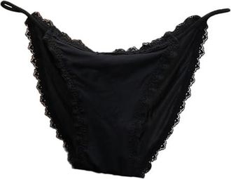 Generic Culotte sans Couture Femme Culotte Femme sans Couture Culotte Femme De Classique Export Europe Dentelle Crotch Renforc&eacute; Soie Glac&eacute;e Seamless Bordures 