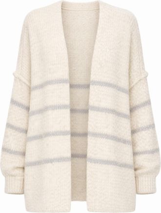 Worldclassca Strickjacke Strick Jacke mit Streifen