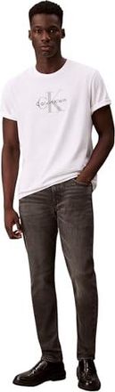 Calvin Klein Jean Homme Taper Hearst Grey Slim Fit, Gris (Hearst Grey), 32W/31L