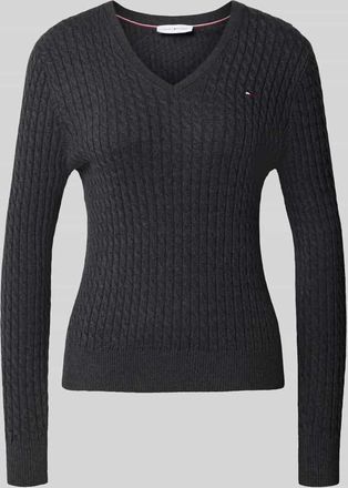 Tommy Hilfiger Regular Fit Pullover aus reiner Baumwolle