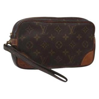 Louis Vuitton Pre-owned Canvas clutches - - Pre-owned - Damen - Braun - ONE SIZE