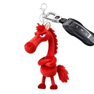 Generico Porte-cl&eacute;s animaux - Porte-cl&eacute;s breloque ann&eacute;e 2026 pour sac, jouets danimaux de dessins anim&eacute;s - Pour sac &agrave; dos, portefeuille, bagages, miroir, t&eacute;l&eacute;p