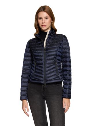 Gil Bret Steppjacke GIL BRET, Damen, Gr. 44, blau (schwarz navy), Steppware, Obermaterial: 100% Polyamid, unifarben, regular fit normal, Jacken Steppjacke, mit