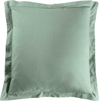 Douceur d'Intérieur Lina Kopfkissenbezug, 63 x 63 cm, Salbei, 100% Baumwolle