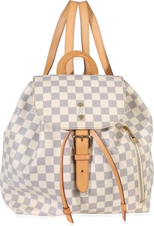 Louis Vuitton Backpack Damier Azur Canvas Sperone MM