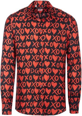 Dolce & Gabbana Klassisches Herrenhemd - - Shirts - Herren - Mehrfarbig - XL