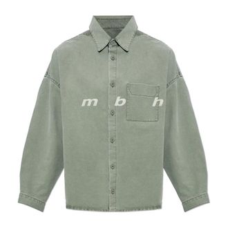 Misbhv Denim-Hemd - - Shirts - Herren - Grau - M