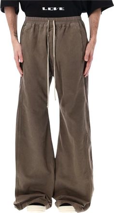 Rick Owens Homme, Pantalons, Brun, Taille: L Wide Pusher Pants