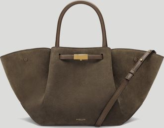 DeMellier The Midi New York Hazel Veloursleder & Hazel Glattleder DeMellier