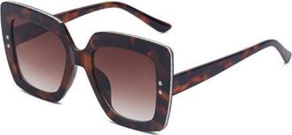 Generic Designer 2025 - Lunettes de soleil carrées tendance pour femme, lunettes de soleil oeil de chat, lunettes de soleil vintage de luxe à grande monture, 