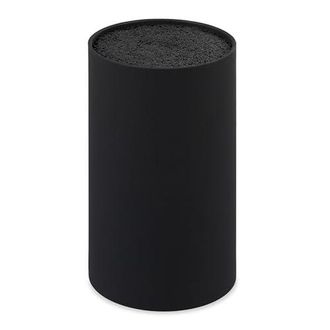 Relaxdays 10027642_46 Bloc Non Garni, Porte Couvert, Range-Couteaux Universel HD 18x11 cm, Noir