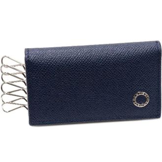 Bulgari Pre-owned Leder schlsselhalter - - Pre-owned - Herren - Blau - ONE SIZE