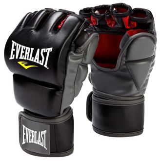 Everlast Train Advanced MMA Grappling-/Trainingshandschuhe (Schwarz, Gr&ouml;&szlig;e S/M)