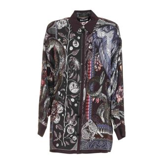 Roberto Cavalli Chemise - Femme - Blouses et Chemises - Multicolore - Taille: 38 FR