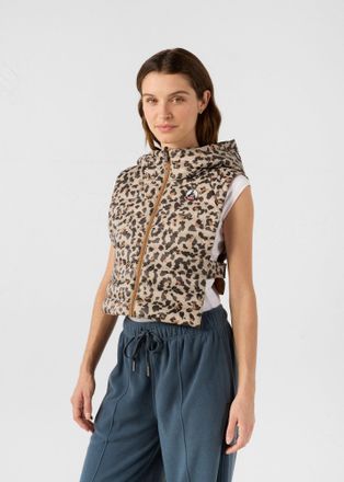 Jott Capuche Leopard beige Alae print - Taille Size 01
