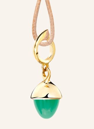 Tamara Comolli Tamara Comolli Anh&auml;nger Pendant Mikado Flamenco Chrysoprase 18k Gelbgold gold