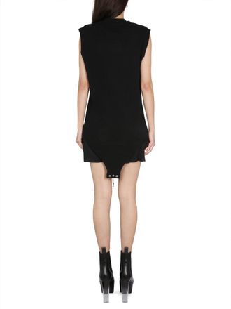 Rick Owens Curved Orle Cotton Shirt - Black
