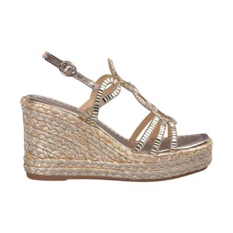 Alma En Pena Alma EN Pena, Femme, Chaussures, Jaune, Taille: 38 EU Compensé effet miroir