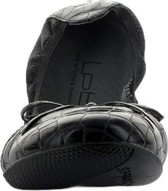 Les P'tites Bombes Ballerines Caprice Noir Croco