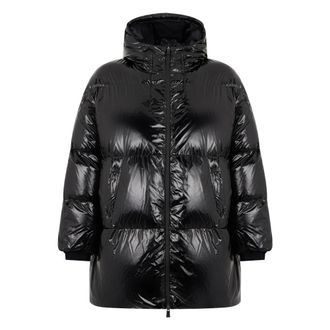 Herno Gesteppte Jacke mit Kapuze - - Jackets - Damen - Schwarzk - 3XL