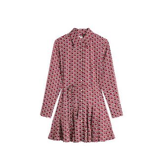 Tommy Hilfiger Robe chemise courte imprim&eacute;e
