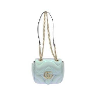 Gucci Sac bandouli&egrave;re matelass&eacute; vintage Pre-owned - Femme - Pre-owned - Bleu - Taille: ONE Size