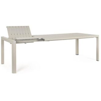 Hellin Kiplin ausziehbarer Tisch 180-240x100x77,5 cm, Aluminium, Rastin-Finish