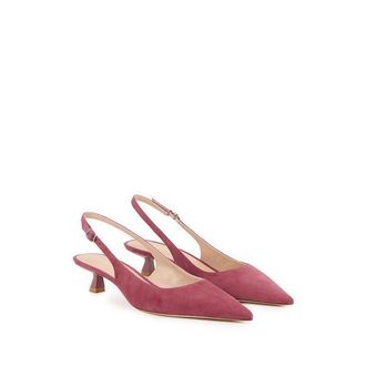Stuart Weitzman Slingback Stuart Sculpht 35 en cuir su&eacute;d&eacute;