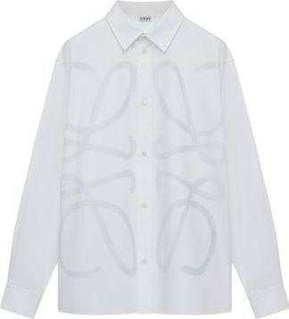Loewe Chemise jacquard Anagram coton