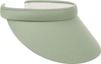 LIPODO Visor Sport Cap Schirm Unifarben Baumwolle Frotteeband Damen Golf Tennis Freizeit Sommer Mint One Size